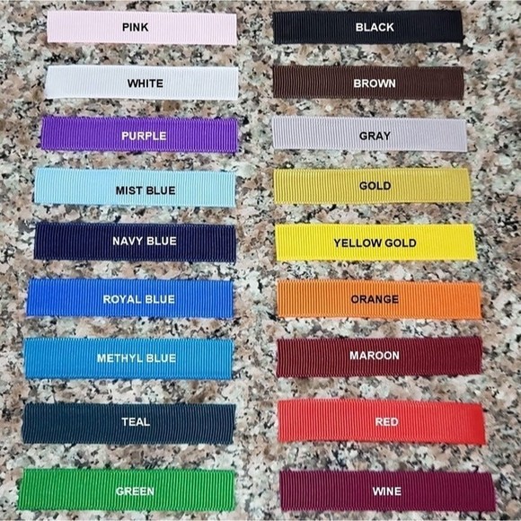 Hand Crafted | Accessories | Graduation 225 Ribbon Stole Sash Red White ...